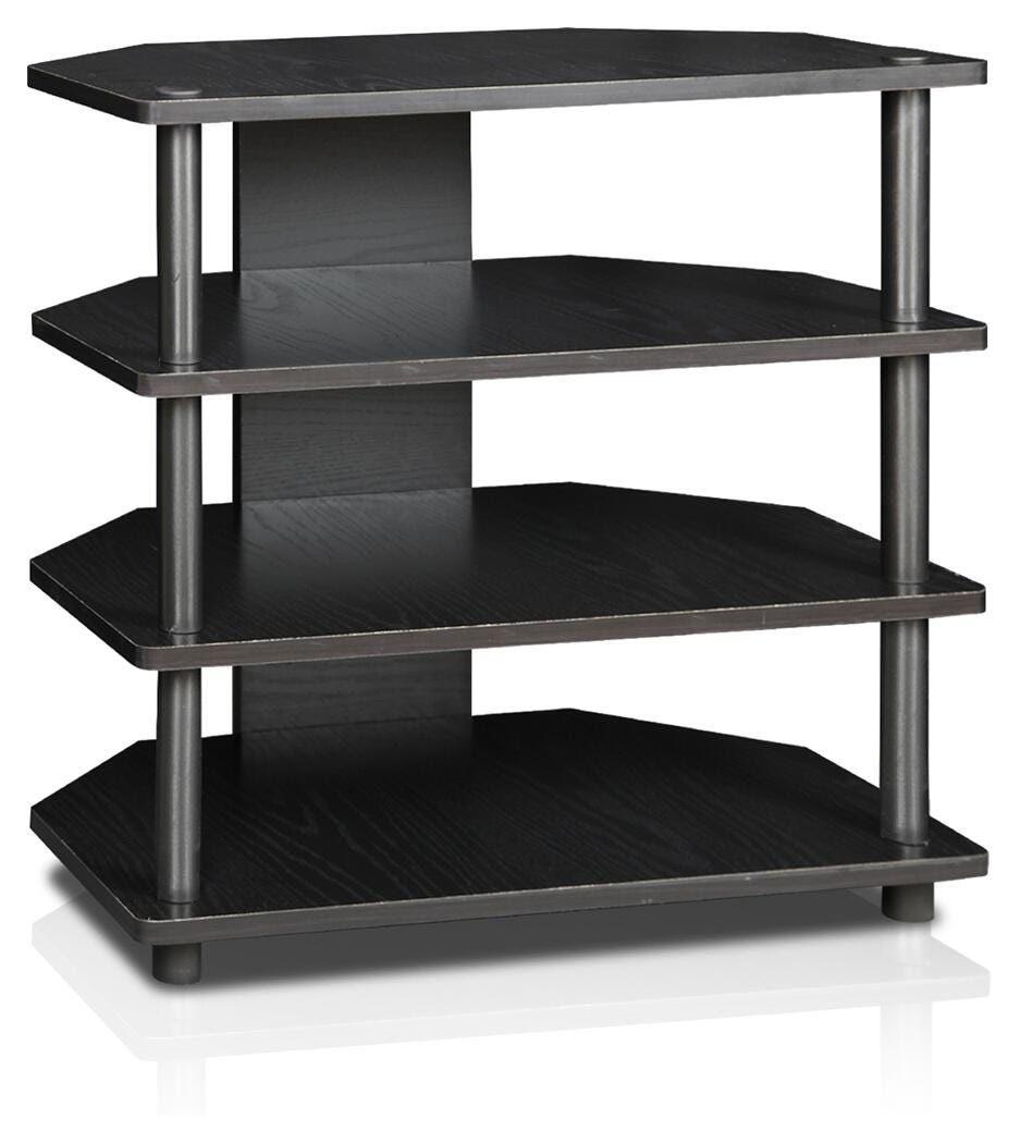 Click here for 4-Tier Petite 23 TV Stand  Black prices
