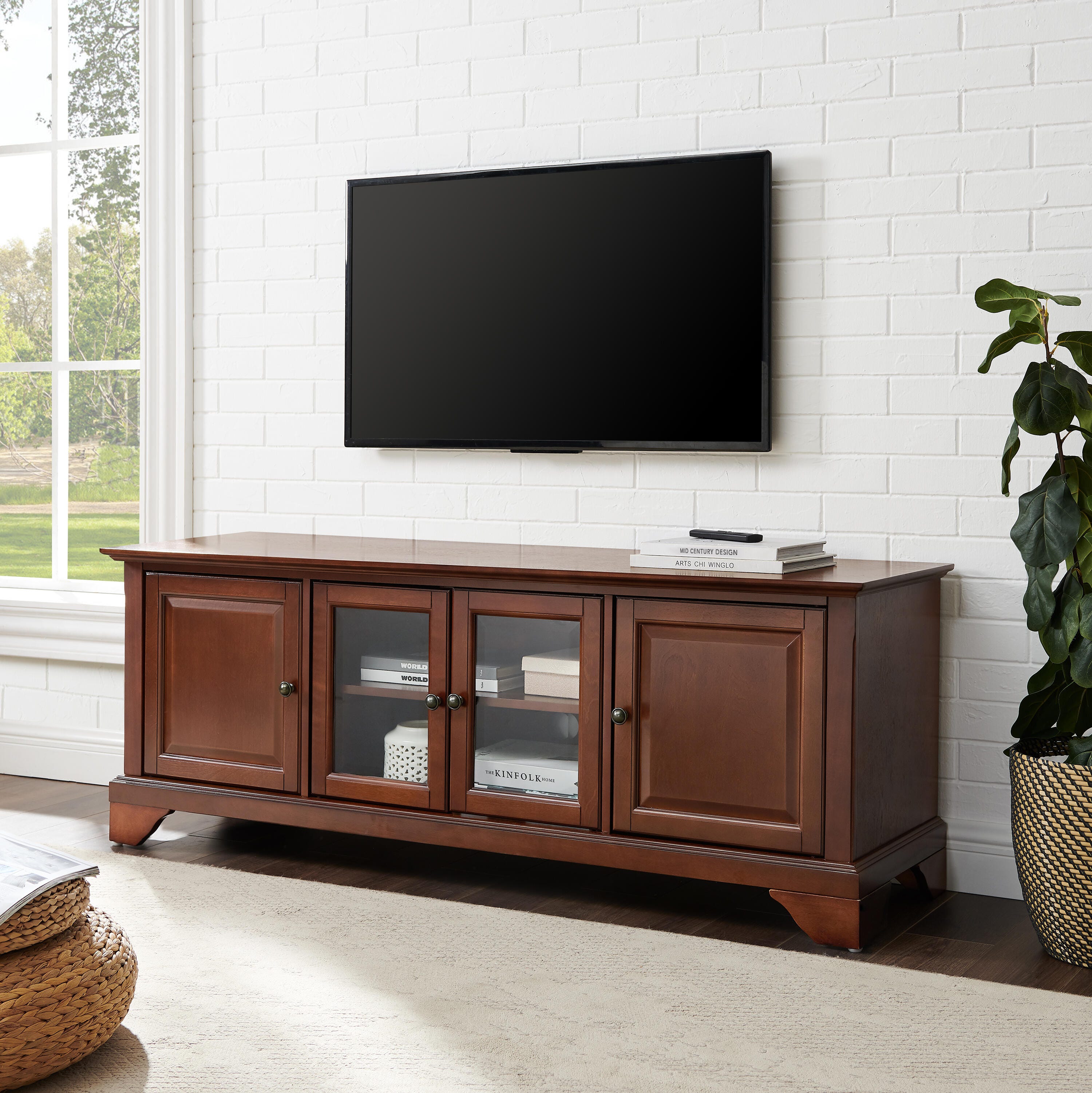 Click here for Lafayette 60 TV Stand  Dark Brown prices