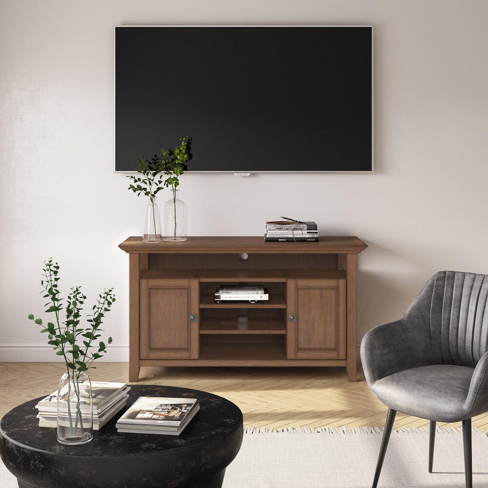 Click here for Amherst 54 TV Stand  Brown prices