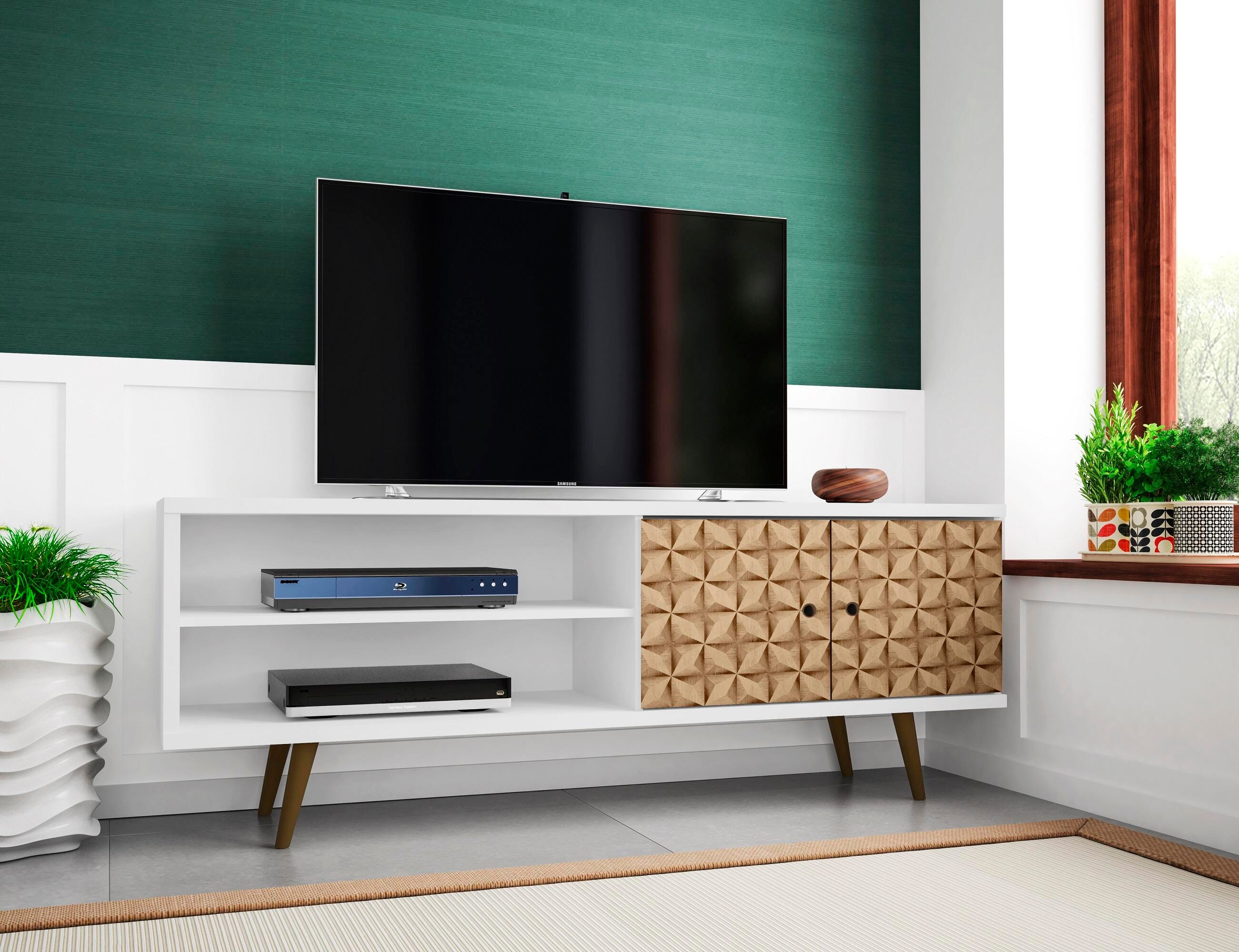 Click here for Manhattan Comfort Liberty 63 TV Stand prices