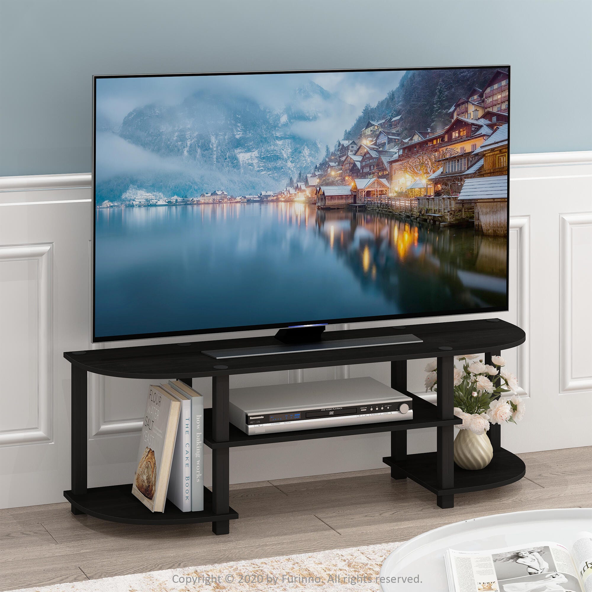 Click here for Turn-S-Tube Wide TV Entertainment Center  Espresso... prices