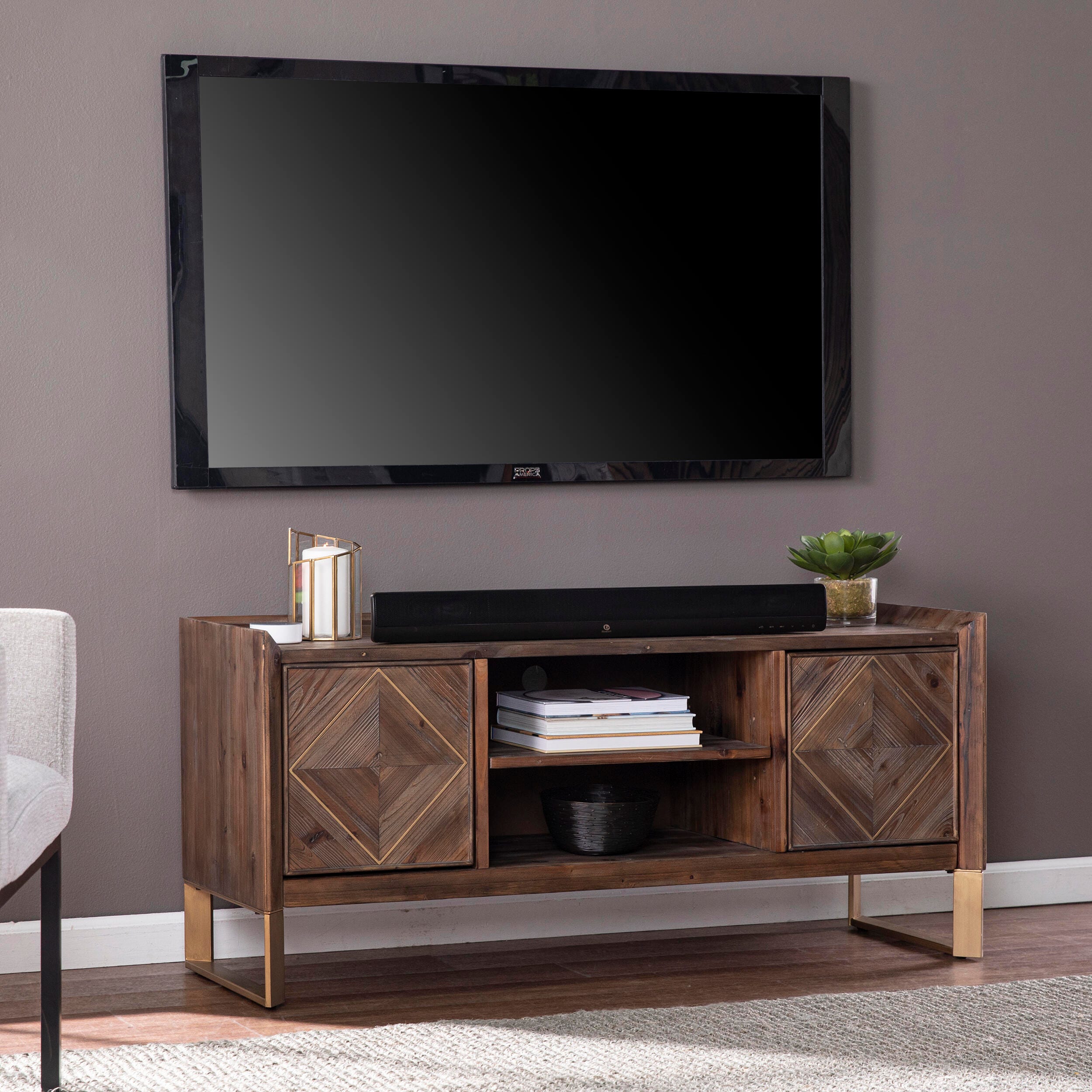 Click here for Southern Enterprises Furniture Hana Media Console... prices
