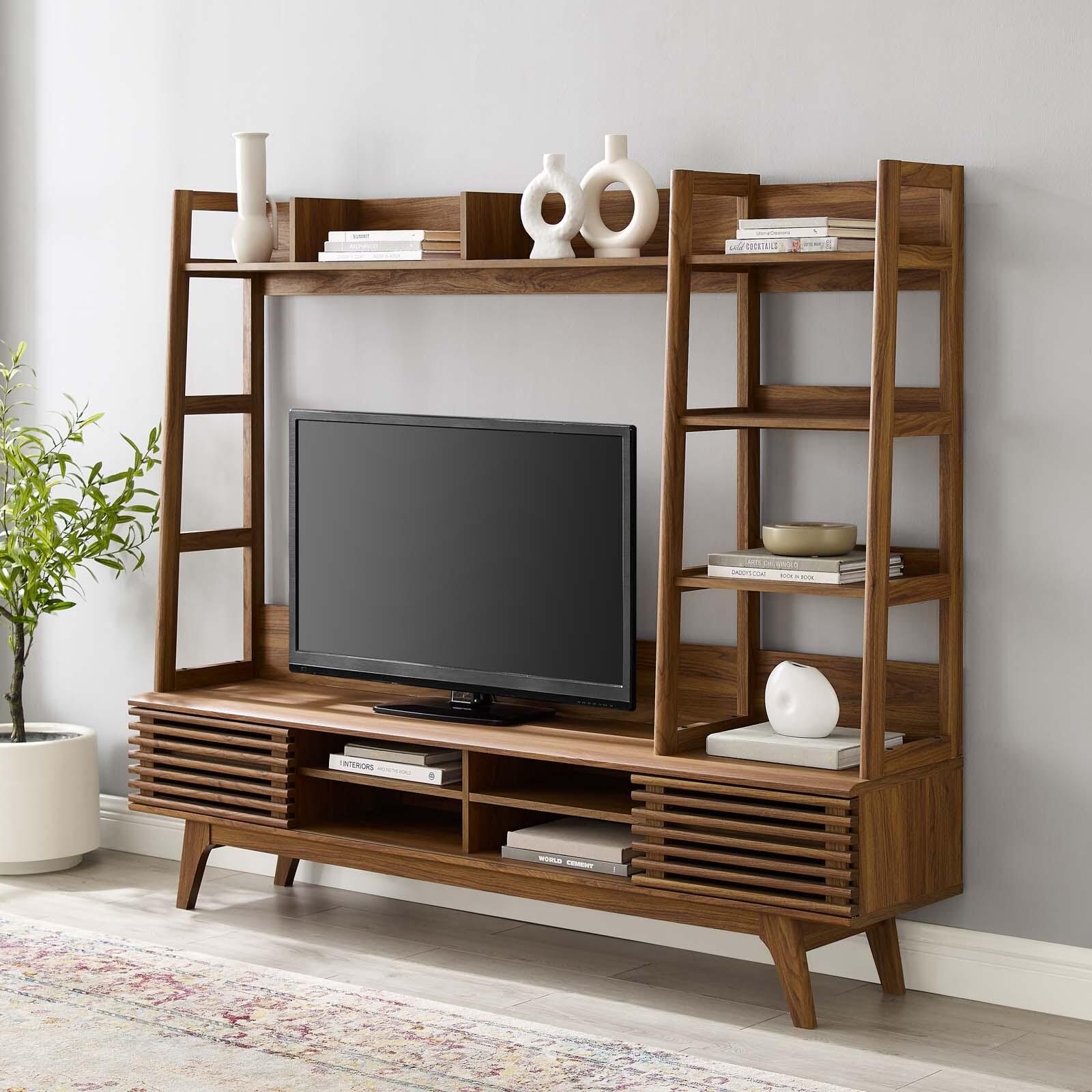 Click here for Modway Render 70 Entertainment Center with Shelves... prices