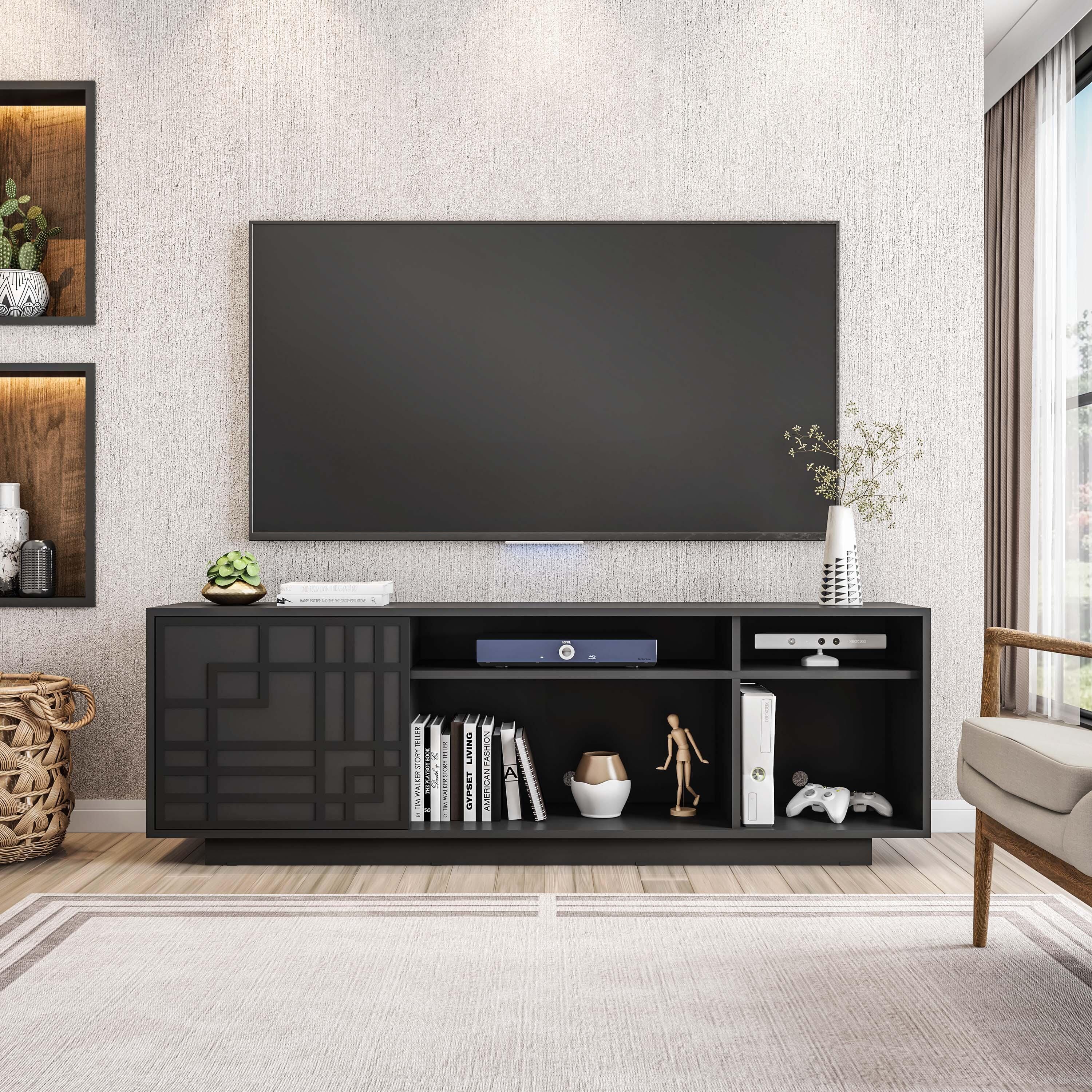 Click here for Techni Mobili 63 TV Stand  Black prices