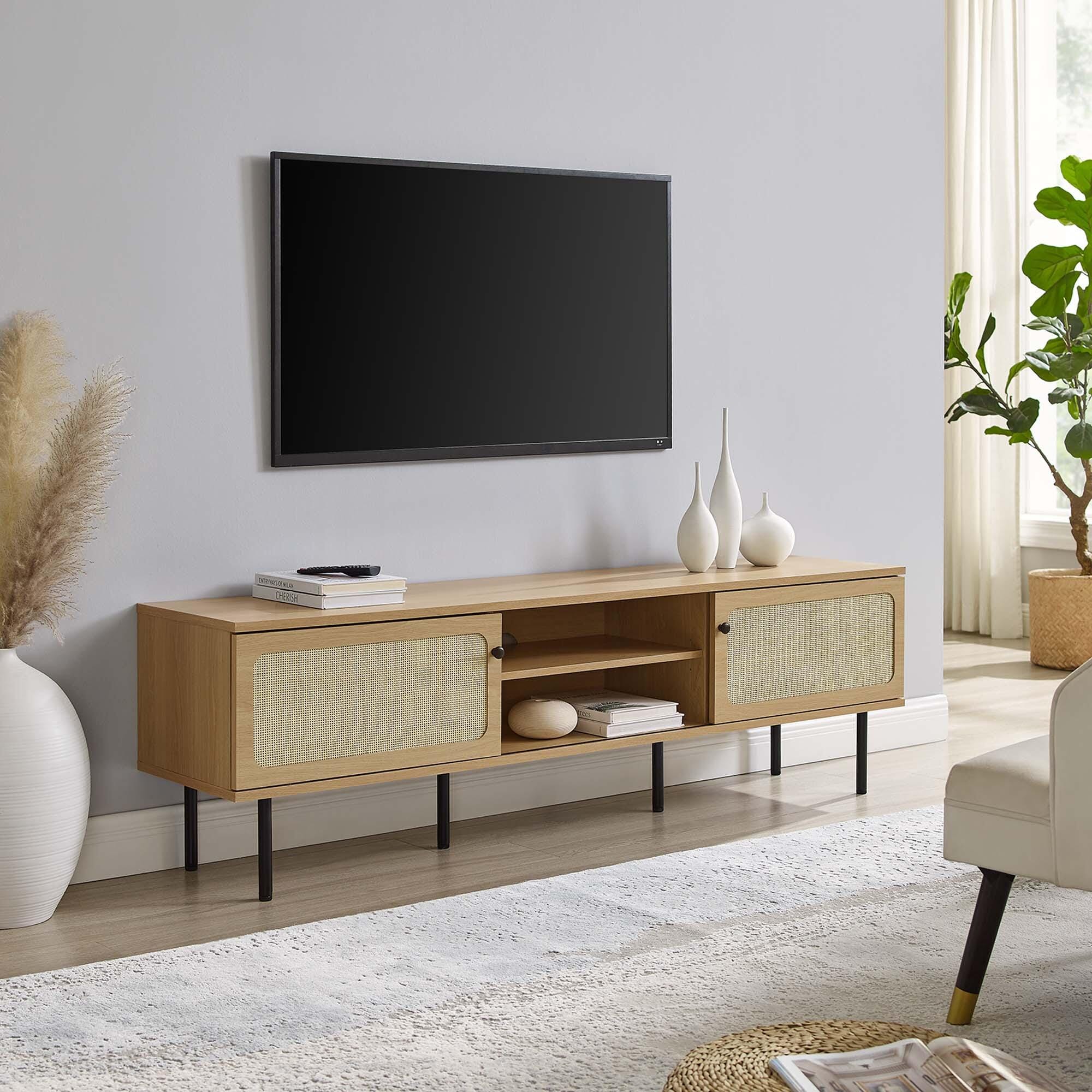 Click here for Modway Cambria 70 TV Stand  Oak prices