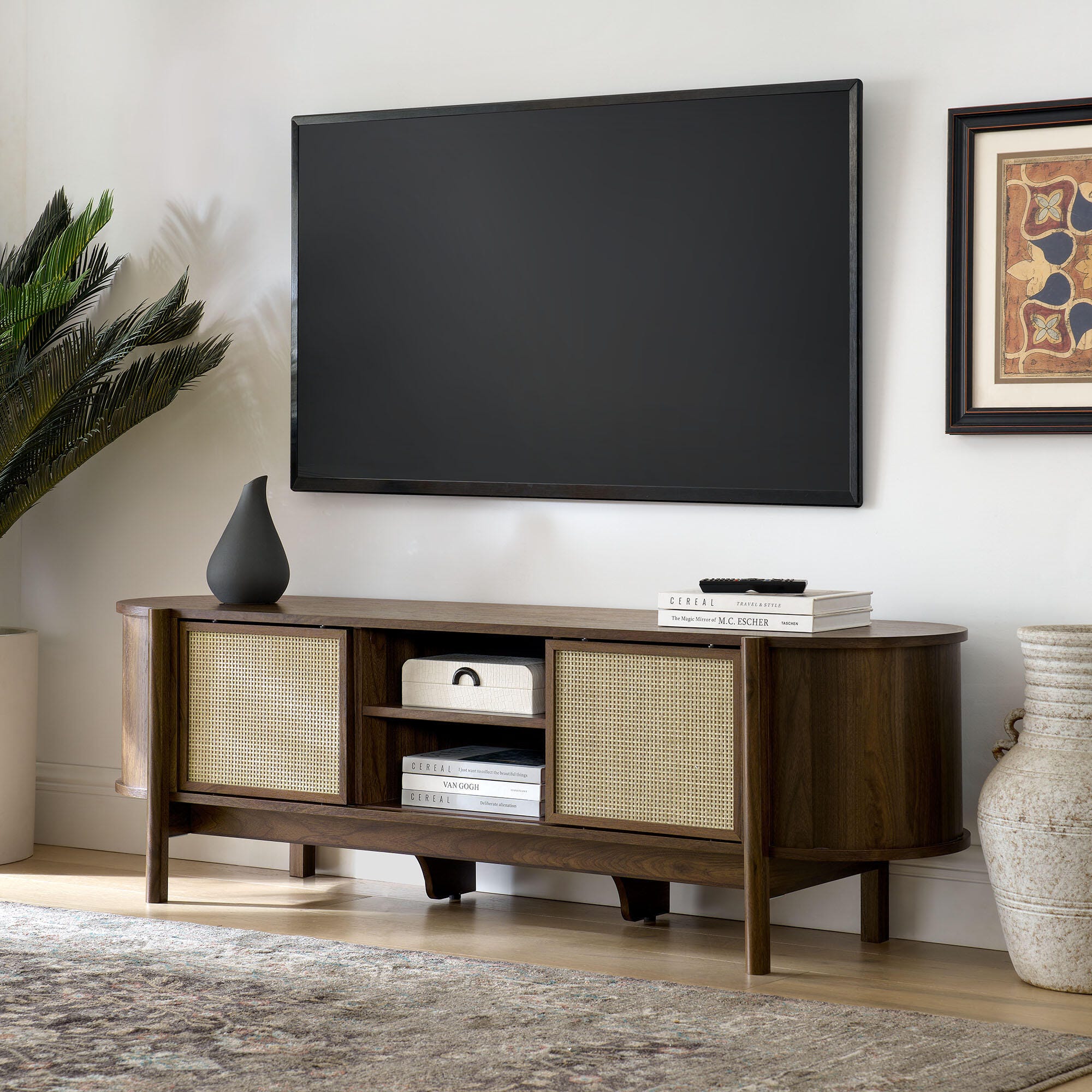 Click here for Modway Reid 62 TV Stand  Walnut prices