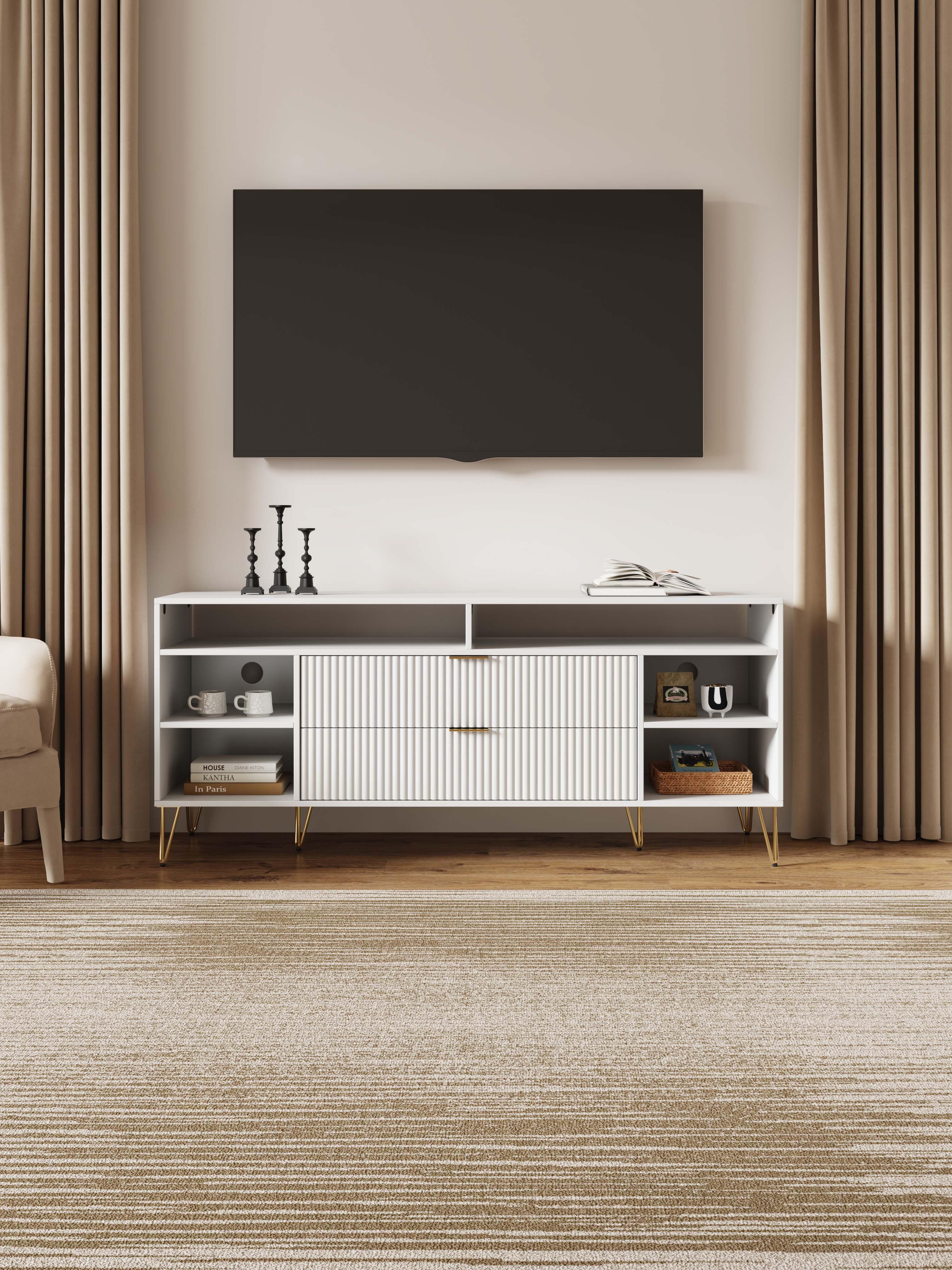 Click here for Manhattan Comfort DUMBO 63 TV Stand  White prices