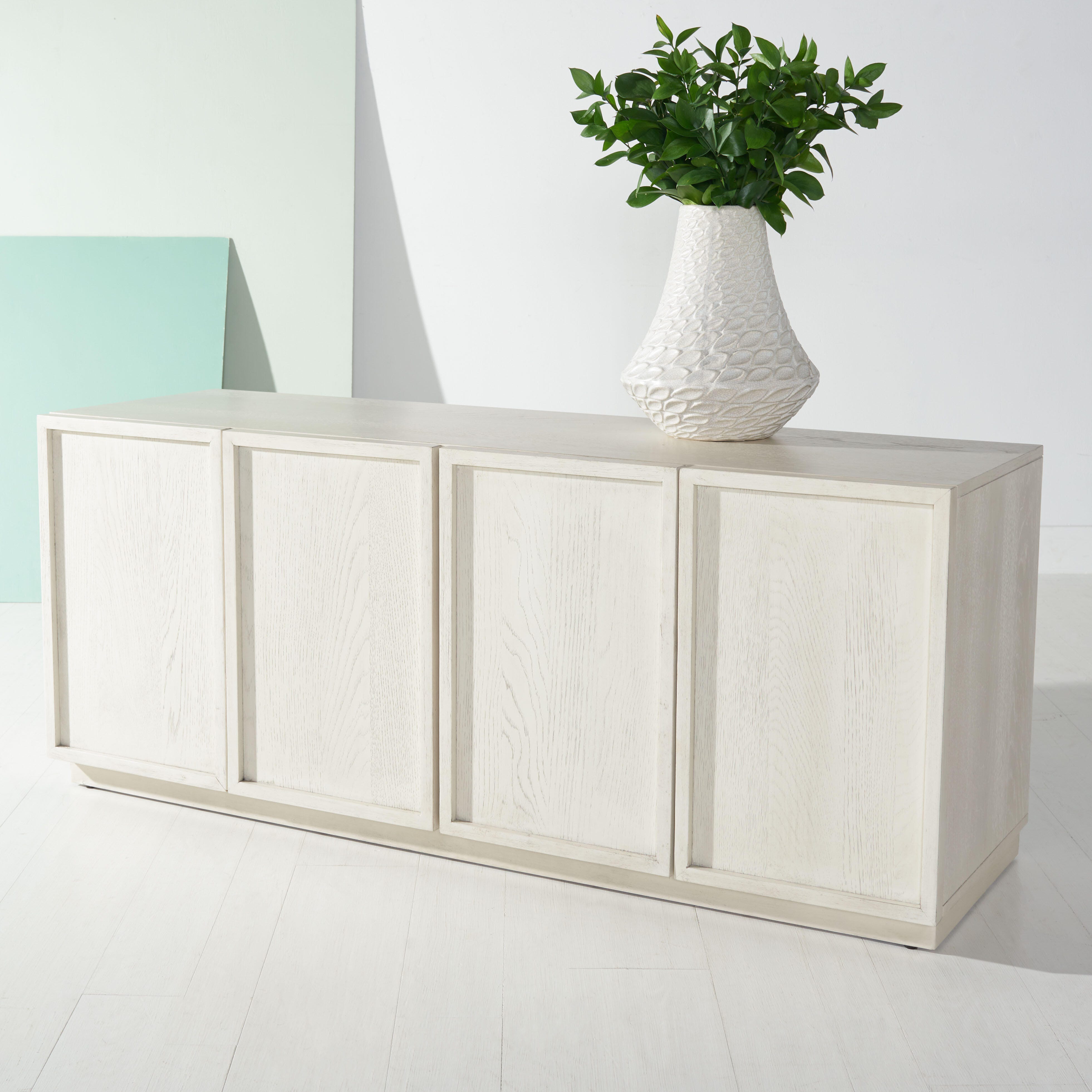 Click here for Safavieh Zeus 58 TV Stand  White Washed prices