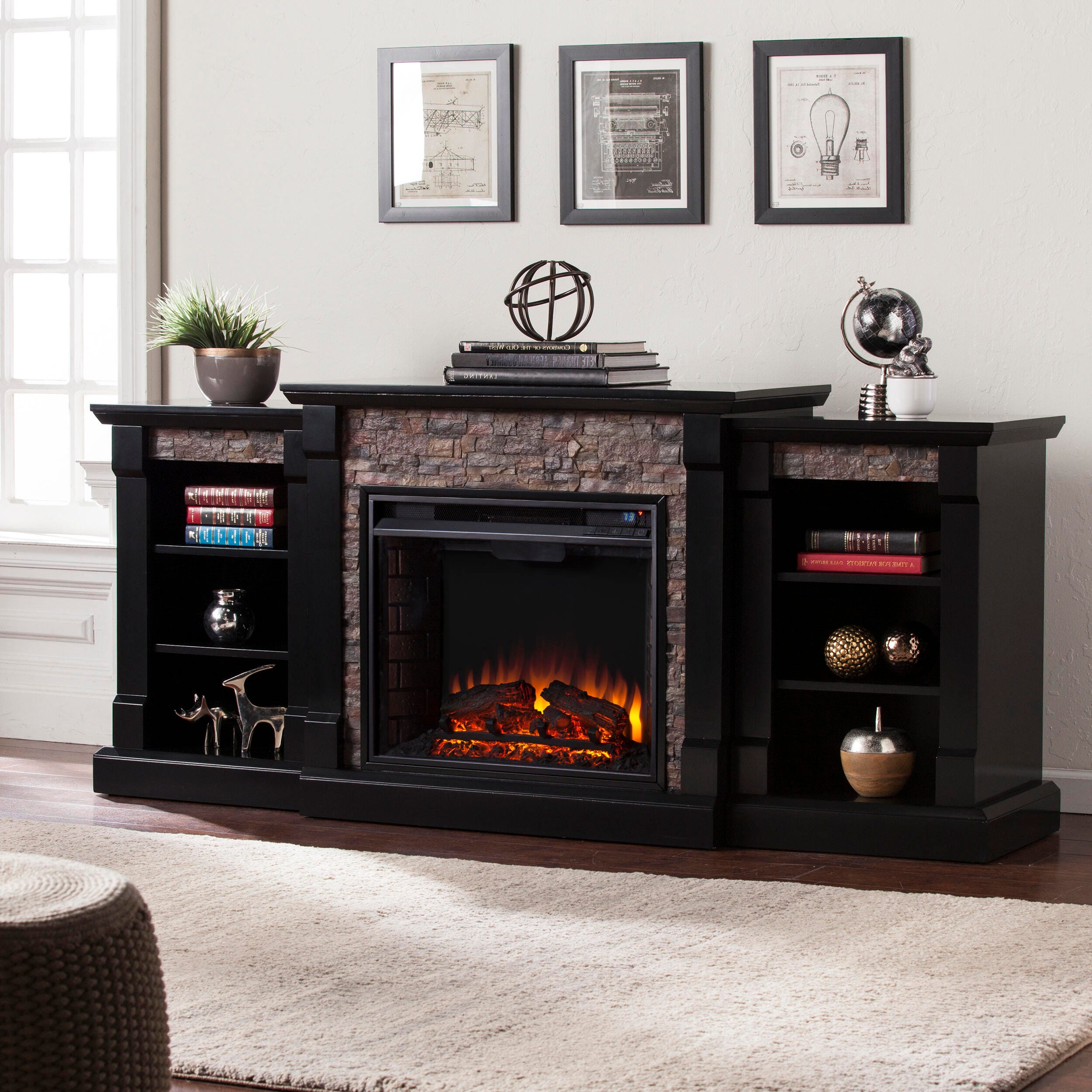 Click here for Southern Enterprises Brently 71 Mantel with Electr... prices